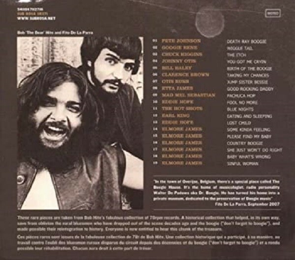 DR BOOGIE PRESENTS RARITIES FROM THE BOB HITE VAULTS CD | eBay