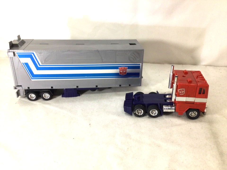 1984 Vintage G1 Transformers Optimus Prime Complete Boxed Prerub Takara ...