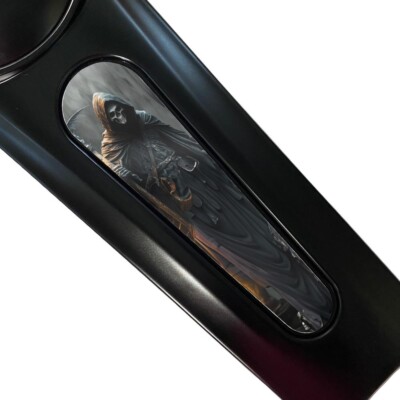 GRIM REAPER SICKLE | Dash Panel Insert Fits Harley 08 + TOURING FLHX 10 ...