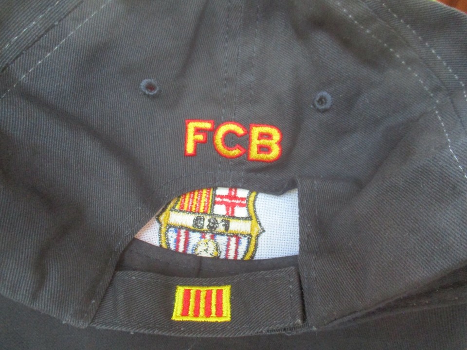 OFFICIAL FCB FOOTBALL CLUB BARCELONA ADJUSTABLE CAP HAT | eBay