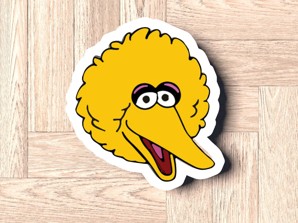 Big Bird Head Clipart