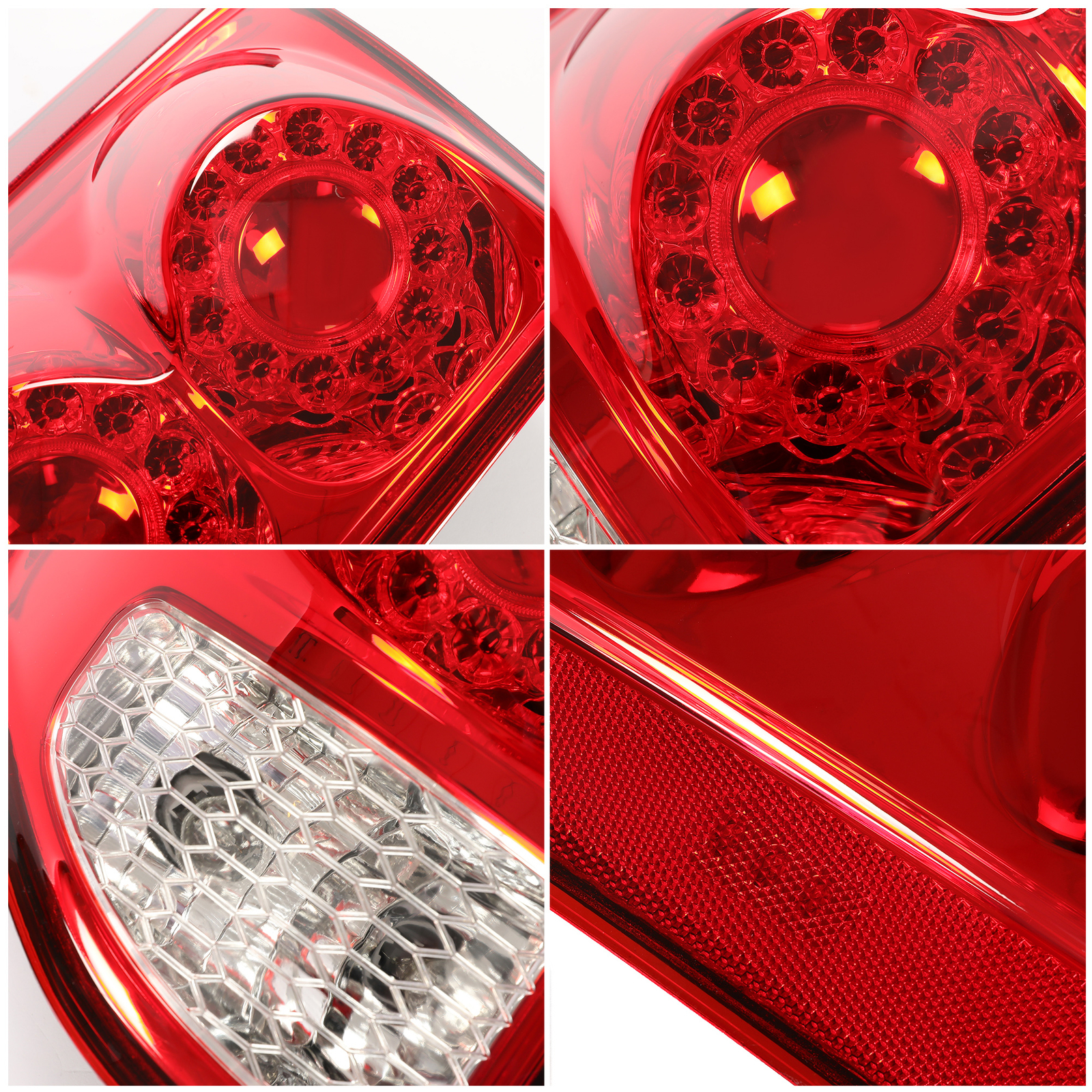 For 2011-2020 Dodge Grand Caravan LED Tail Lights Brake Lamp w/Turn ...