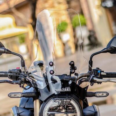 WINDSHIELD WINDSCREEN VISOR COVER CLEAR 18.5" FOR HONDA CB300R CB650R ...