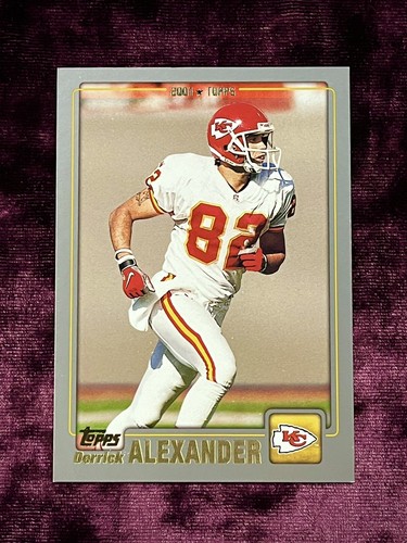 Derrick Alexander 2001 Topps Gold Foil #229 Chiefs Legends Jersey ...