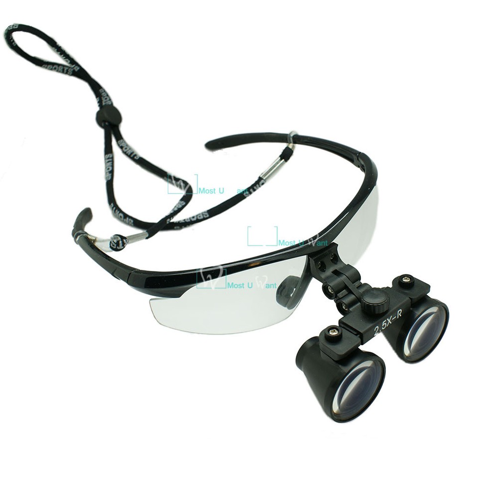 Dental Lab Surgical Medical Binocular Loupe Magnifier Glasses 2.5x ...