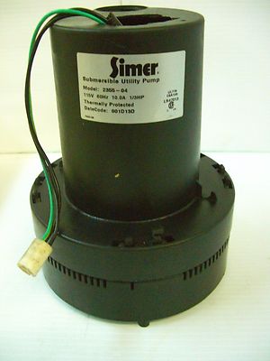 Submersible & Sump - Simer Pump