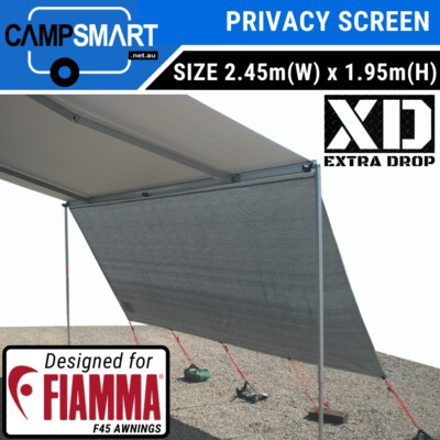 Campsmart XD 2.45m Caravan Privacy Screen for 2.6m Fiamma F45 F45s ...