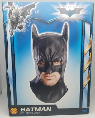 The Dark Knight Trilogy Batman Collector Mask Brand New! | eBay