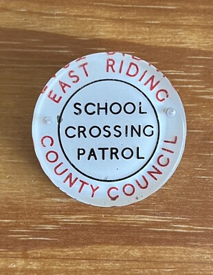 EAST RIDING COUNTY COUNCIL SCHOOL CROSSING PATROL | eBay
