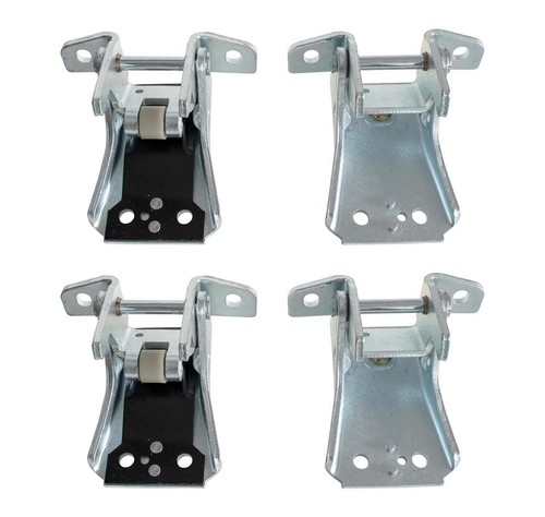 1994-2004 Mustang & Cobra 4pc LH RH Upper Lower Door Hinges Brackets ...