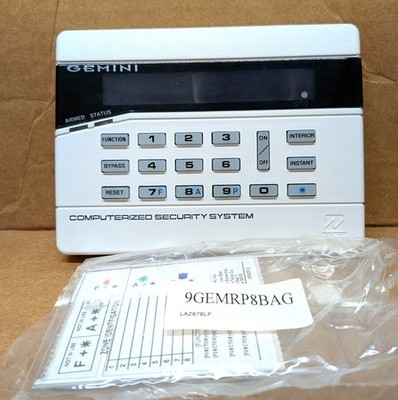 NAPCO GEMINI GEM-RP8 SECURITY SYSTEM DESIGNER KEYPAD | eBay