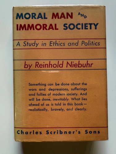 Moral Man and Immoral Society - 1st Edition Hardcover - VG | eBay UK