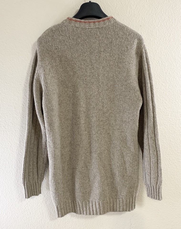 Steve & Barry’s University Sports Wear Mens Sweater Sz M Brown Stripe ...