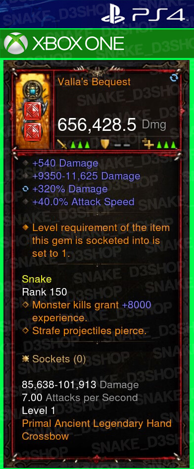Hand Crossbow Diablo 3