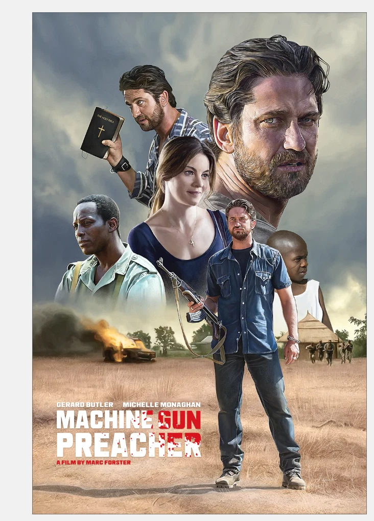 Machine Gun Preacher Poster