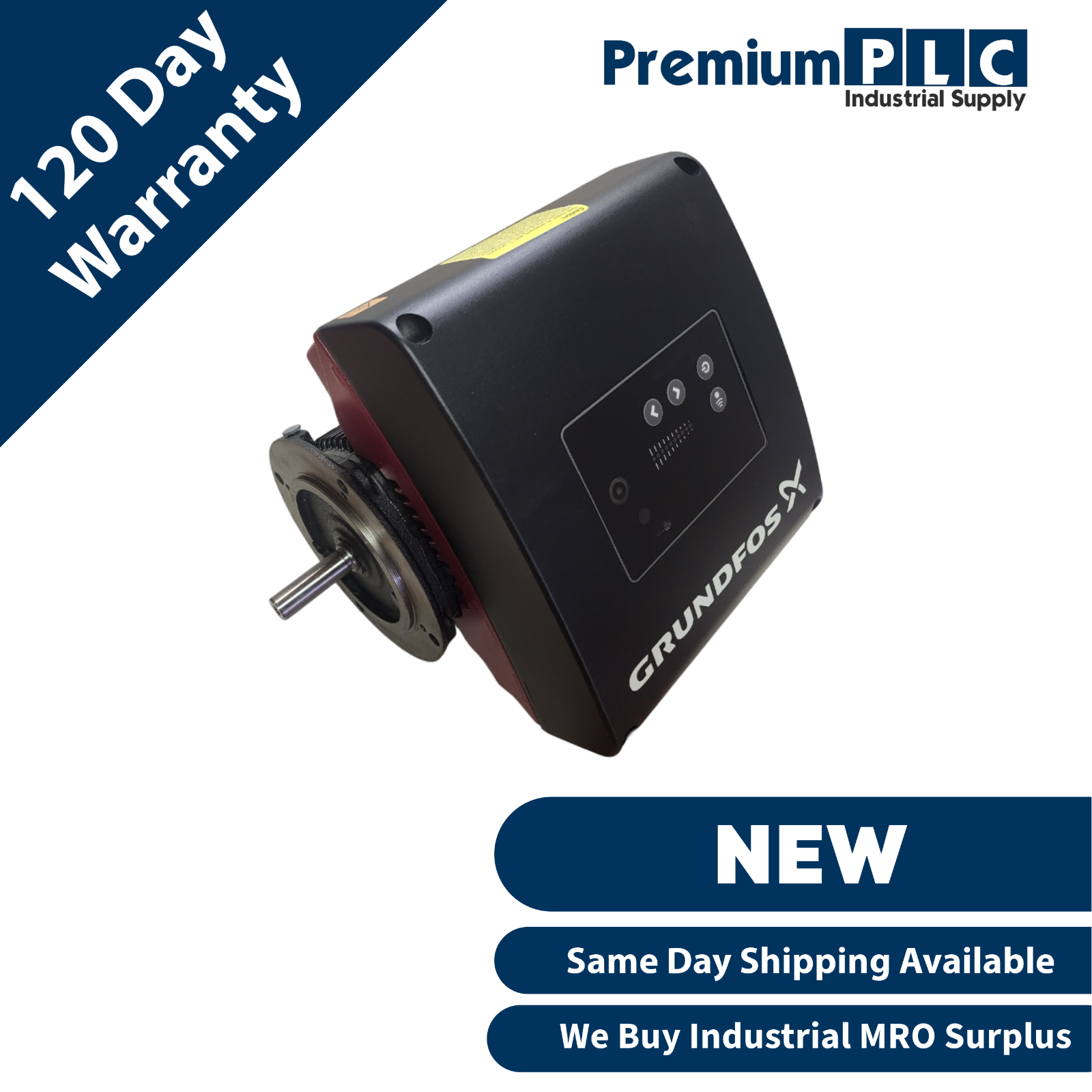 NEW GRUNDFOS 98362225 - MLE71A 2-56C-IA MLE ELECTRIC MOTOR W/SPEED ...