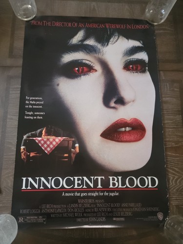 1992 Warner Bros Innocent Blood Movie Original Poster 40×27 double ...