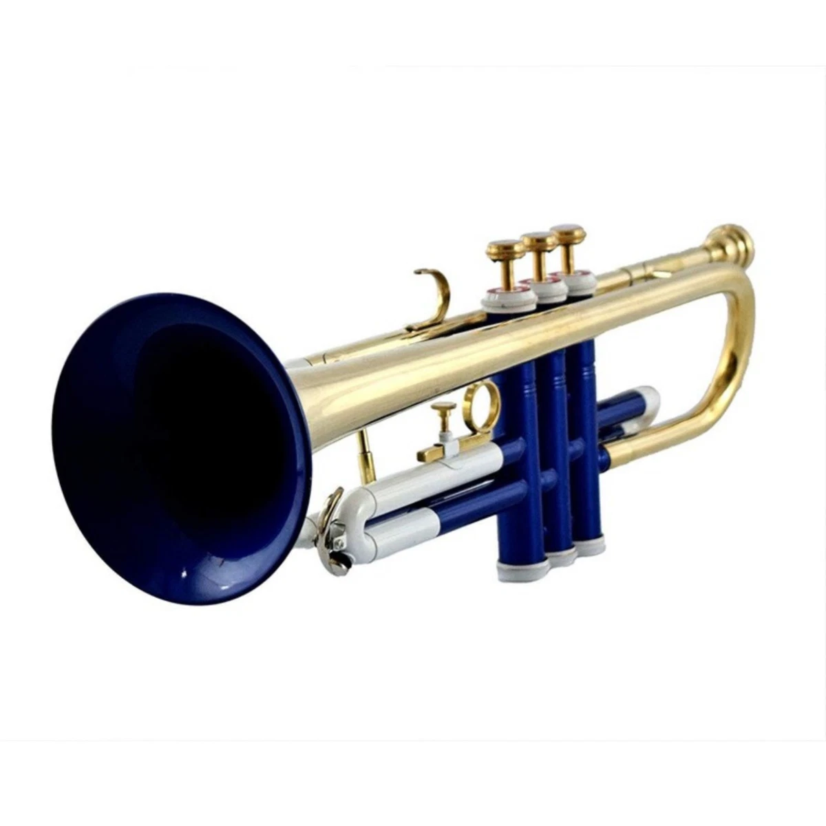 Blue And Gold Trumpet