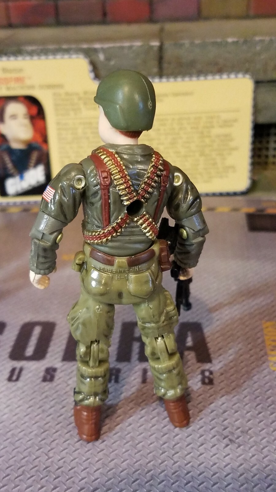 GI JOE ~ 2001 CROSSFIRE ~ M.P. MILITARY POLICE SWAT ~ 100% + BONUS ...