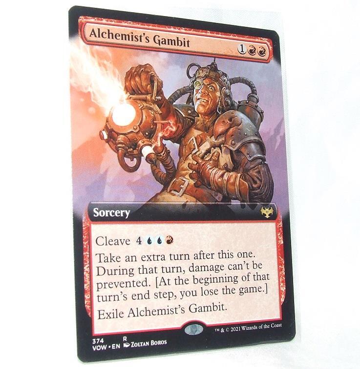 Alchemist's Gambit Innistrad Crimson Vow Borderless Rare MTG Card 374 ...