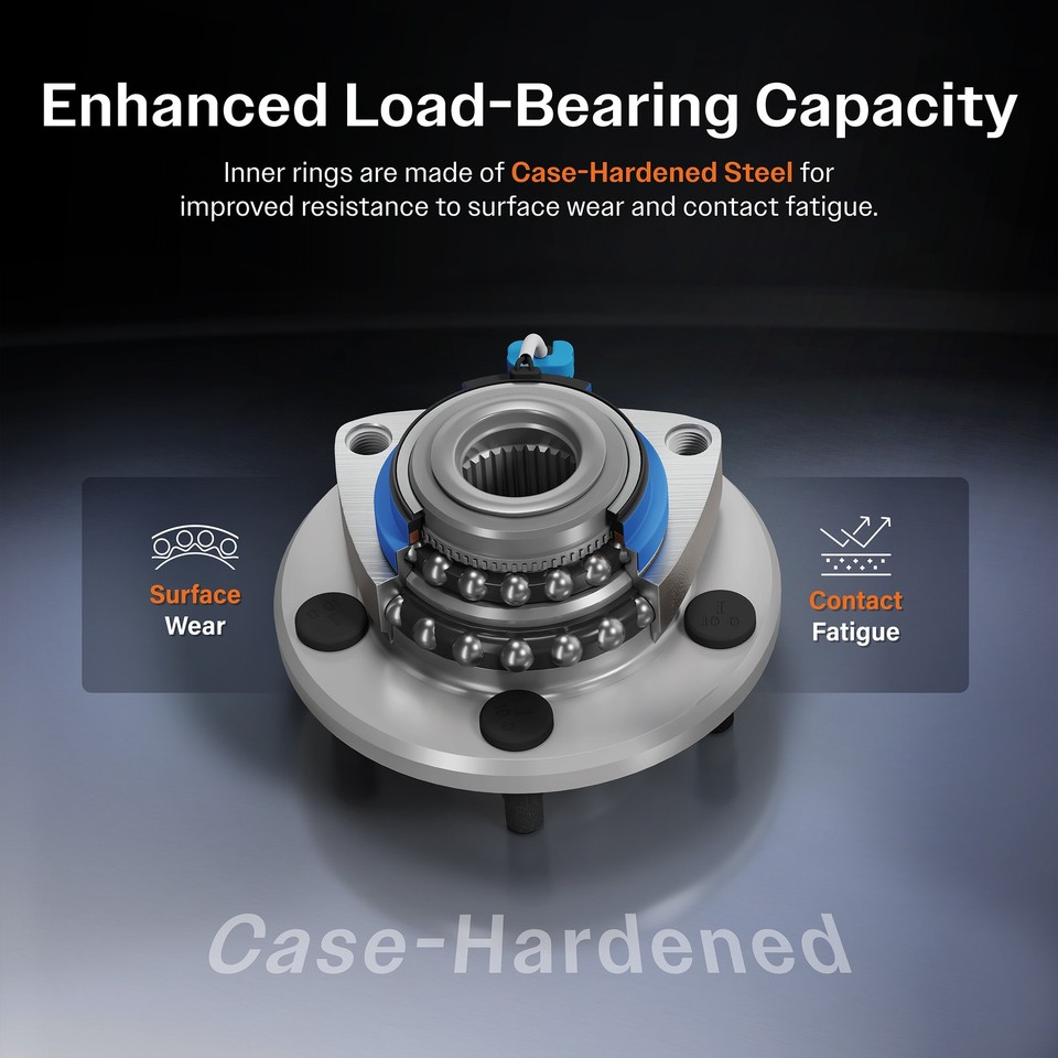 Front Rear Wheel Bearing Hub Assembly Kit For 2014 2014 Subaru