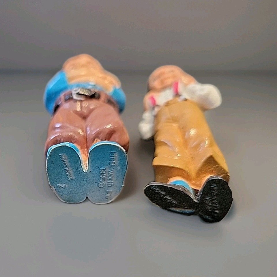 Little Rascals Our Gang PVC Figures Alfalfa & Spanky 3" King World 1985 ...