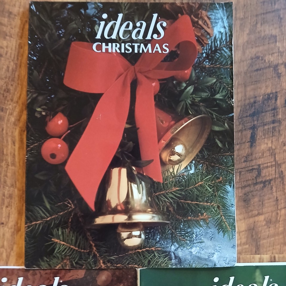 Lot of 3 IDEALS Christmas Magazines Books Mixed Lot Vintage Nostalgia ...