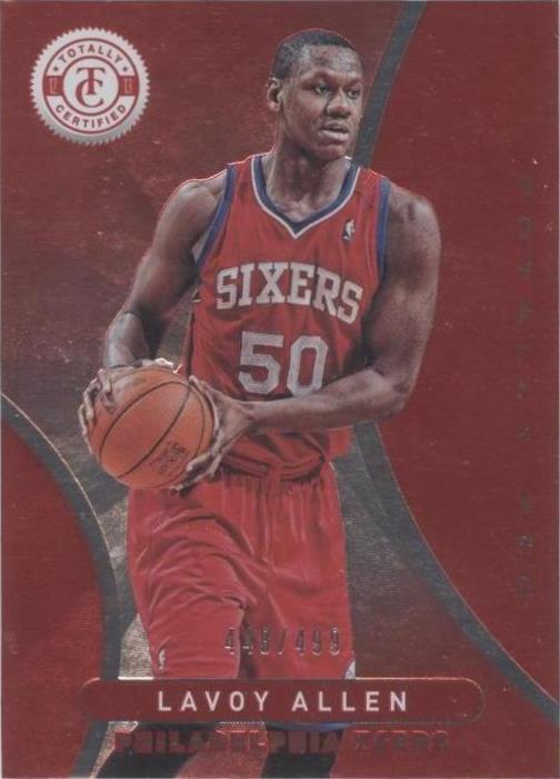 2012-13 Totally Certified - Lavoy Allen #243 Totally Red /499 (RC) for ...