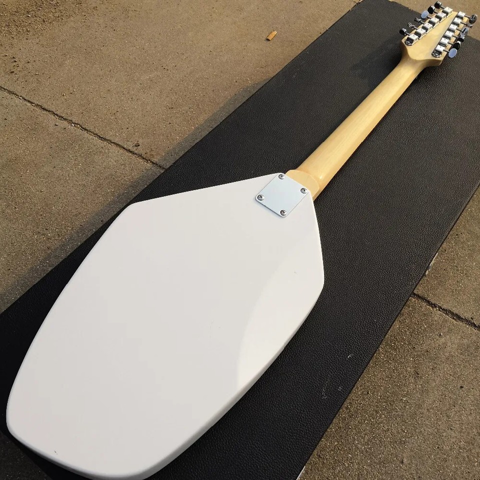 Rare 60s 12 Strings VOX Teardrop Phantom XII Shaped Body White Electric ...