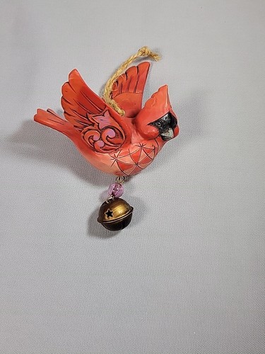 Jim Shore Jingle Birds Red Cardinal Hanging Ornament Figure | eBay
