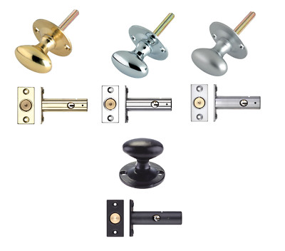 Oval Thumb Turn RACK BOLT Key & Rack Bolt For SECURITY Door Bolts Star ...