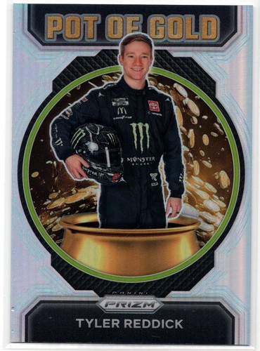2023 Prizm Nascar Racing Tyler Reddick Silver Pot of Gold Silver Prizm ...