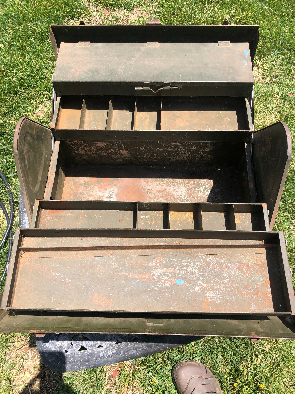 WWII USN NAVY Air Force U.S.N N.A.F 1140-1 Toolbox Kennedy vintage | eBay