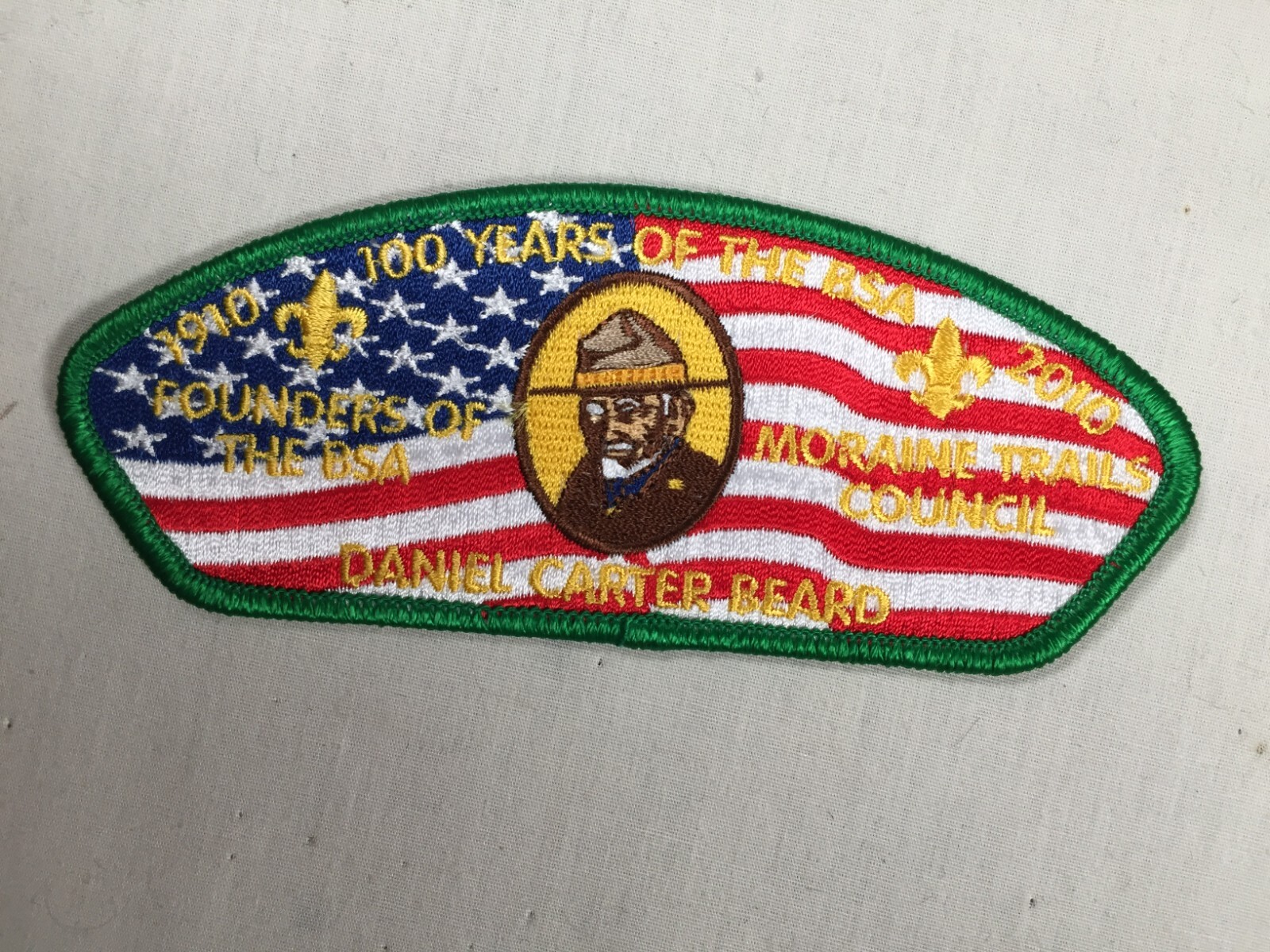 Moraine Trails Council 2010 100th ann Founder Daniel C Beard BSA CSP ...