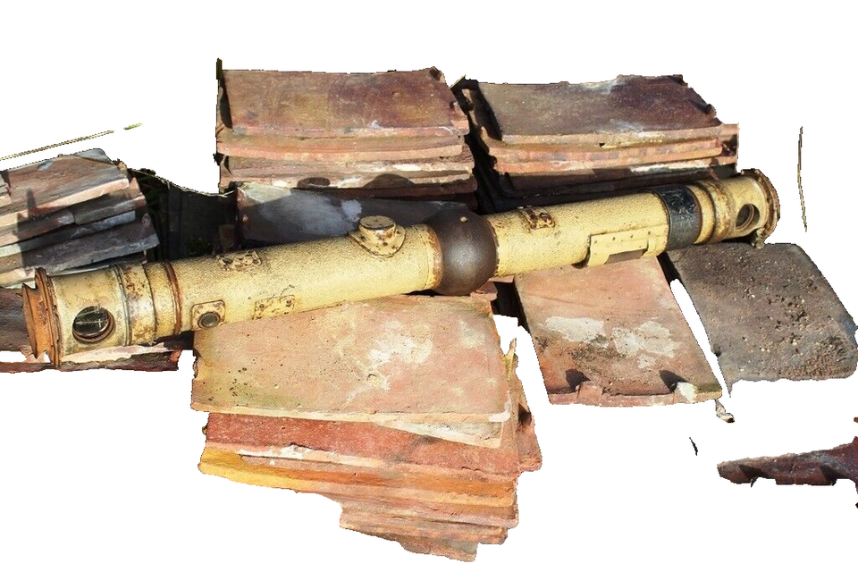 WW2 German Em34 Rangefinder - Tan paint, untouched from Normandy ...