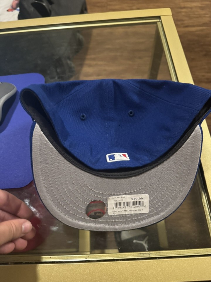 New Era 59Fifty New York Yankees Puerto Rico Patch Blue Grey Brim ...