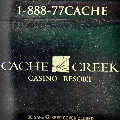 1980s Cache Creek Casino Resort Brooks California Matchbook | eBay