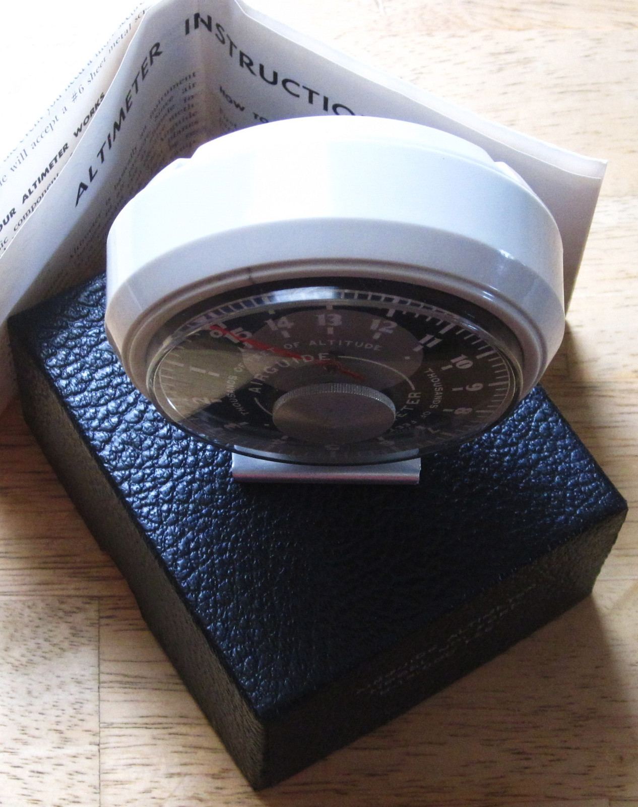 AIRGUIDE VINTAGE ALTIMETER, MODEL 608C, 0-15,000 FEET, MADE IN USA | eBay