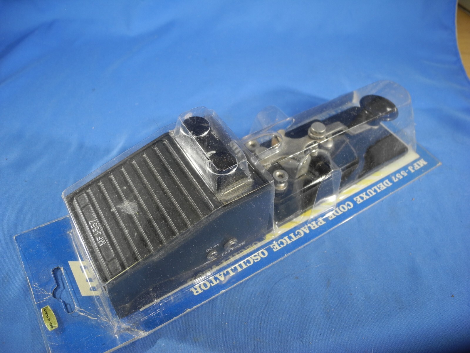 MFJ-557 Deluxe Morse Code Practice Oscillator Straight Key w/ Volume ...