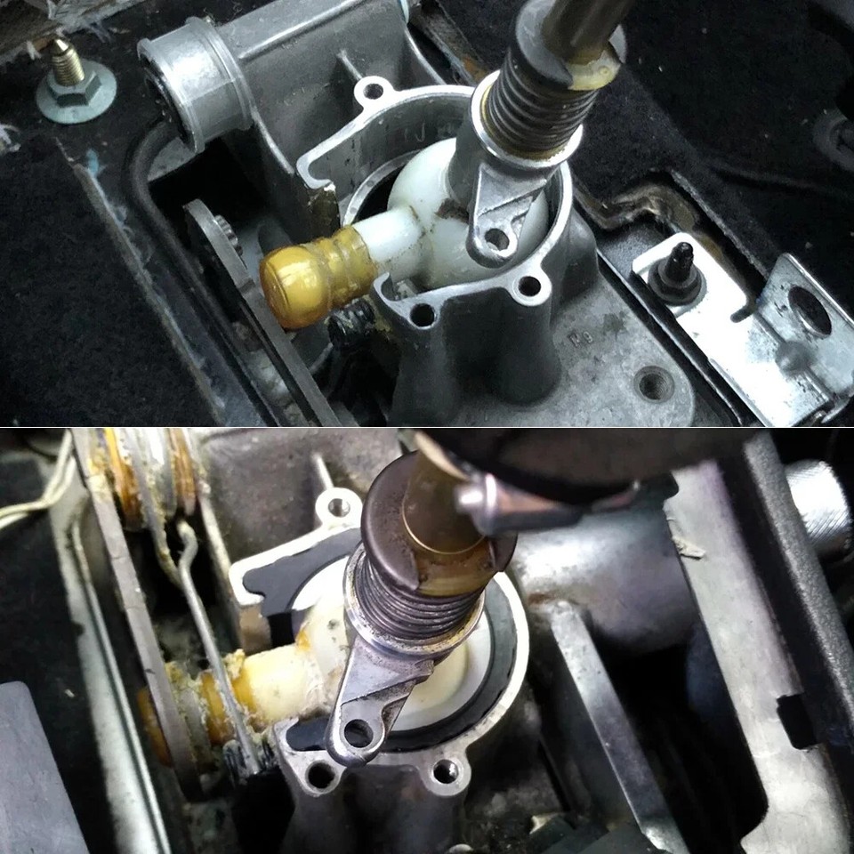 Gear Linkage Selector Shell Shift Rod Lever Bushing Spring Kit For VW ...