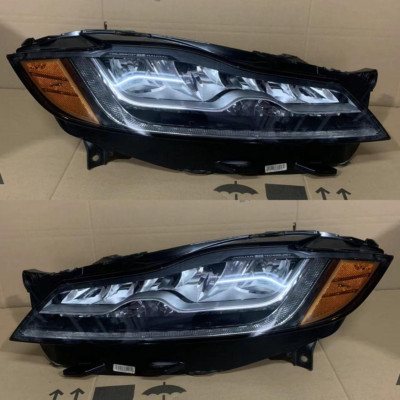 US Jaguar F-PACE XE XF XFL LED Left & Right 2pcs Headlights 2016-2023 ...