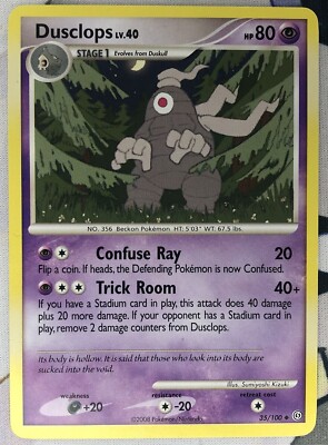Dusclops 35/100 - Stormfront - Pokemon Card | eBay
