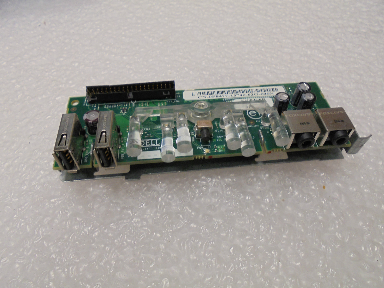 Dell OptiPlex GX520 GX620 Front IO AUDIO USB Panel Board SFF A01 ...