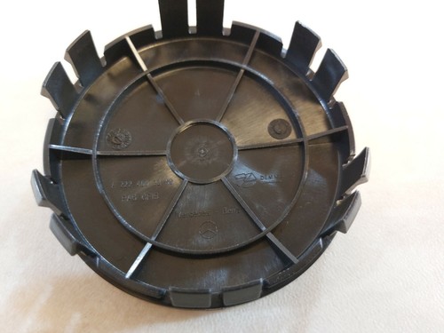 Genuine Mercedes Benz BLACK Alloy Wheel Hub Centre Cap 75mm A2224002200 ...