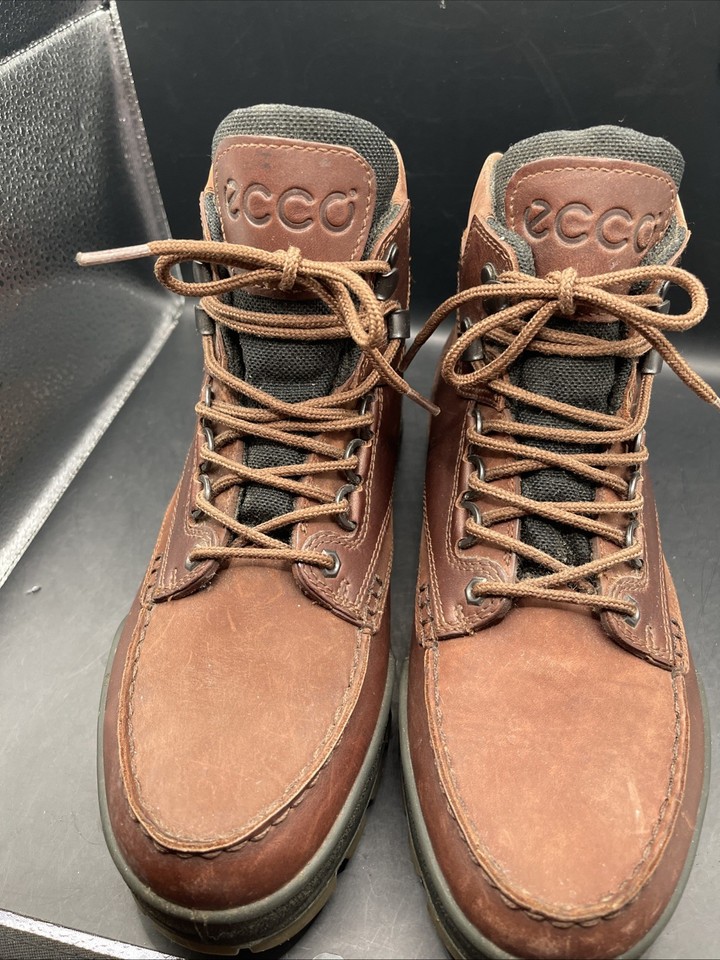 ECCO Track II Gore Tex High Men's Hiking Boots Size EU 43 US 10 Brown ...