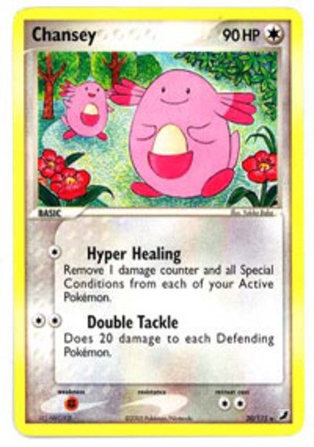 Pokemon - Chansey - 20/115 - Rare - EX Unseen Forces - NM 412897559439 ...