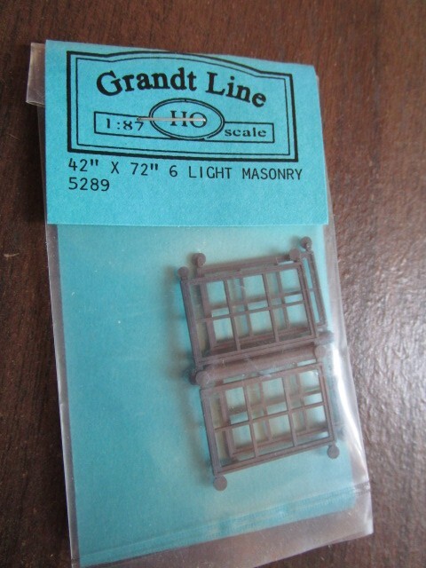 Grandt Line HO #5289 6-PANE WINDOWS, 42″ X 72″ - Details Below | eBay