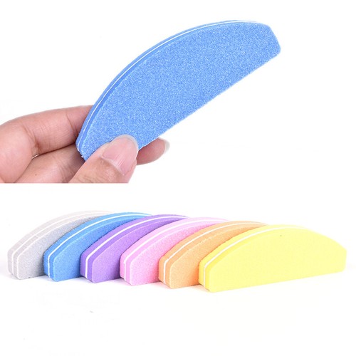 5pcs New Sponge Nail Art Tips Buffer Sanding Nail Buffer Block Files ...