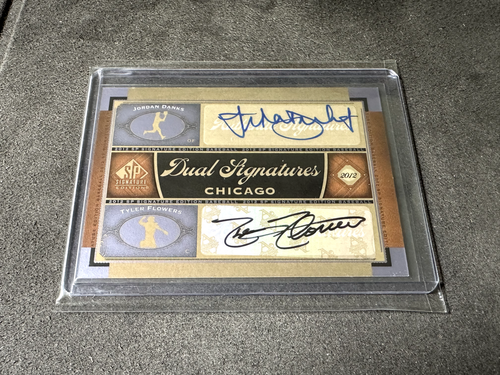 2012 SP Signature Edition - Dual Signatures Tyler Flowers, Jordan Danks ...
