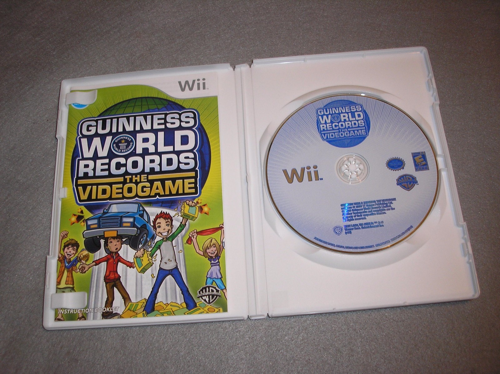 Guinness World Record Nintendo Wii COMPLETE TESTED & WORKING Game Disc ...